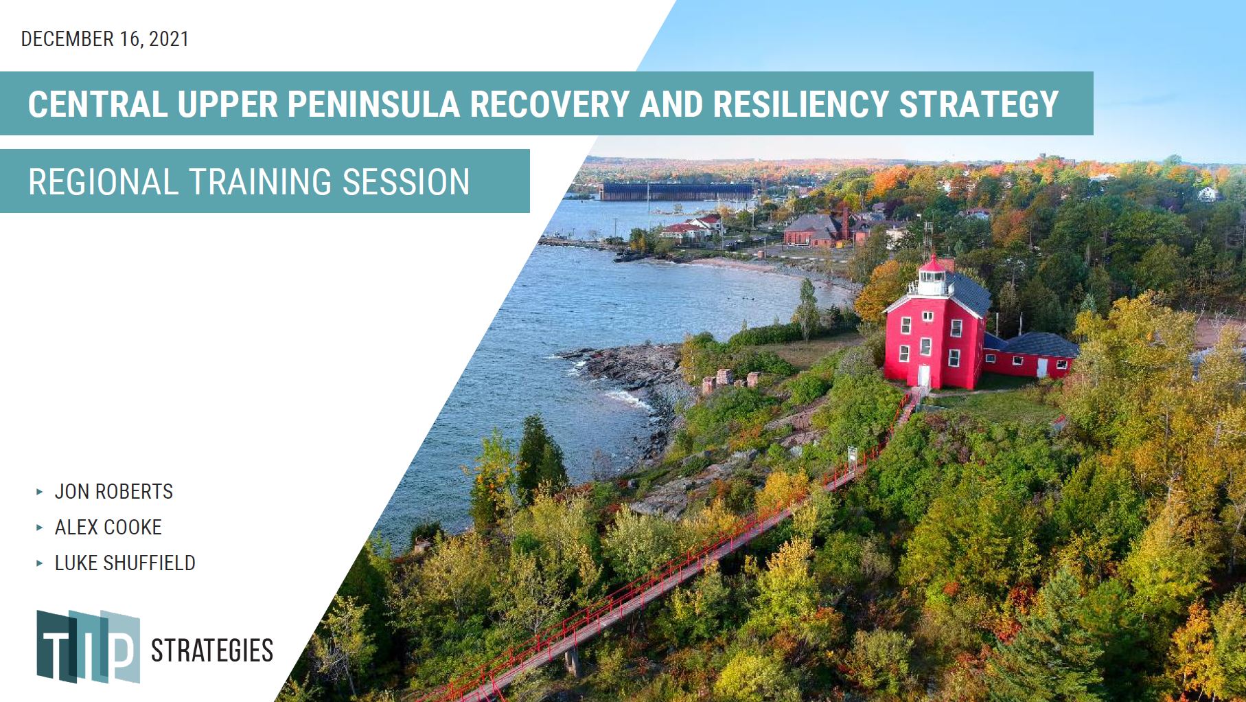 Central Upper Peninsula Recovery and Resiliency Strategy - Central ...